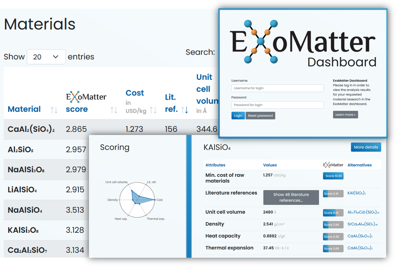 DLR Events | ExoMatter platform