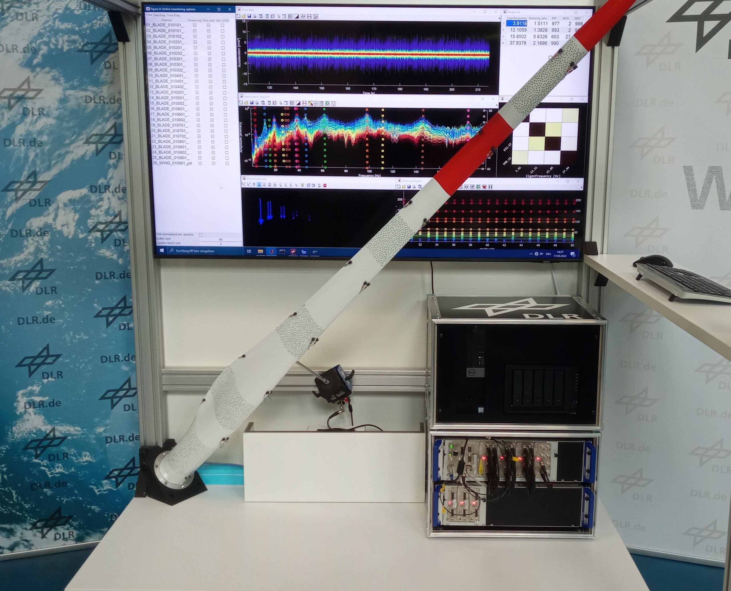 DLR Events | Interactive rotor blade demonstrator
