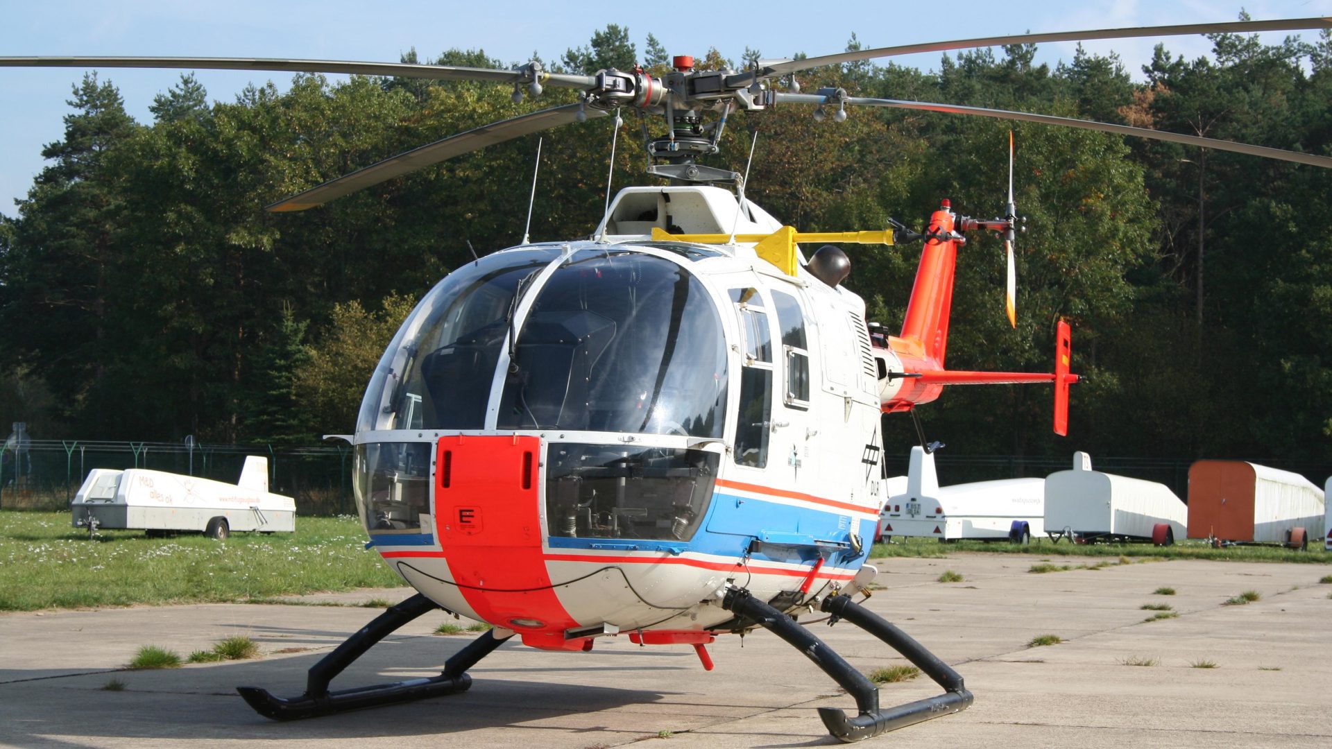 DLR Events | Forschungshubschrauber BO 105 (D-HDDP)