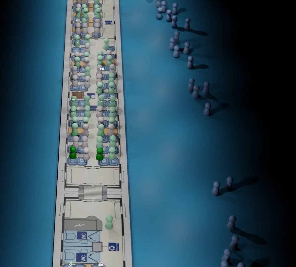 DLR Events | Dynamische Sitzplatzreservierung